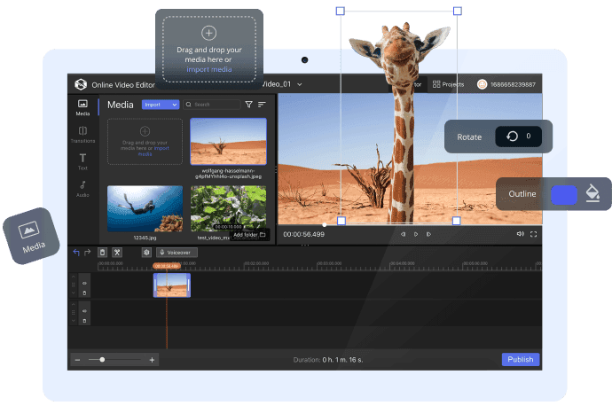 Free Online Video Cutter - cut and edit your videos easily