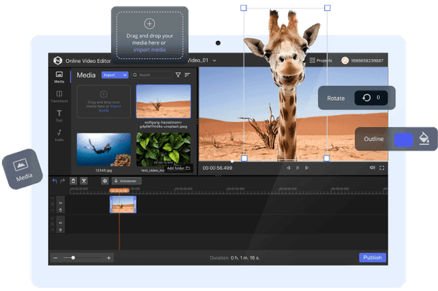 Free Online Video Cutter - cut and edit your videos easily
