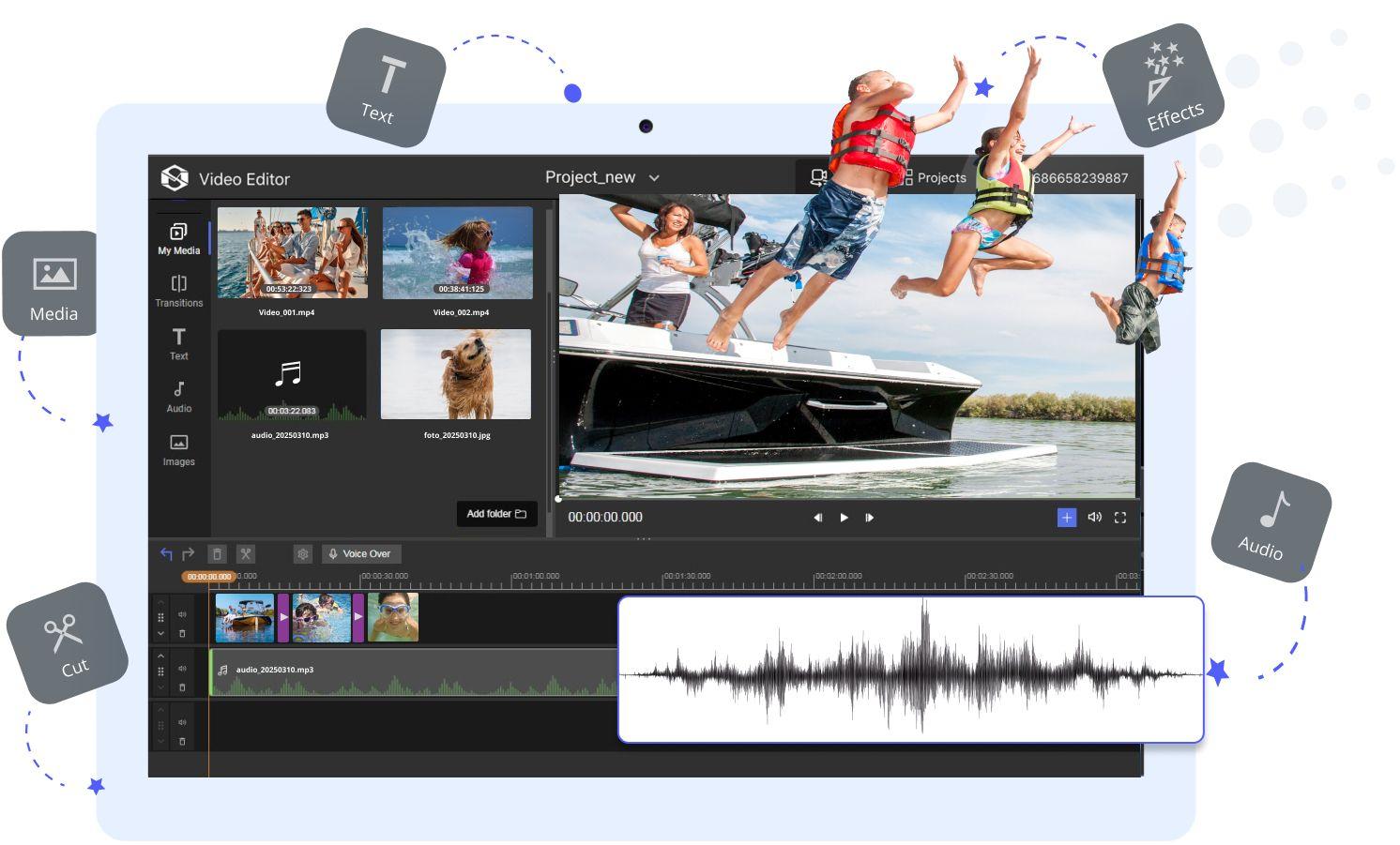Free MP4 Editor – Easy and Convenient Online Video Editing Tool