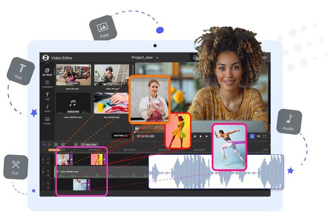 Multi-Select Editing: Edit Multiple Clips Online for Free