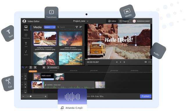 Create Travel Videos Online with the Travel Video Editor