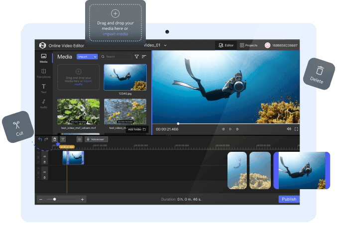 Free Online Video Cutter - cut and edit your videos easily
